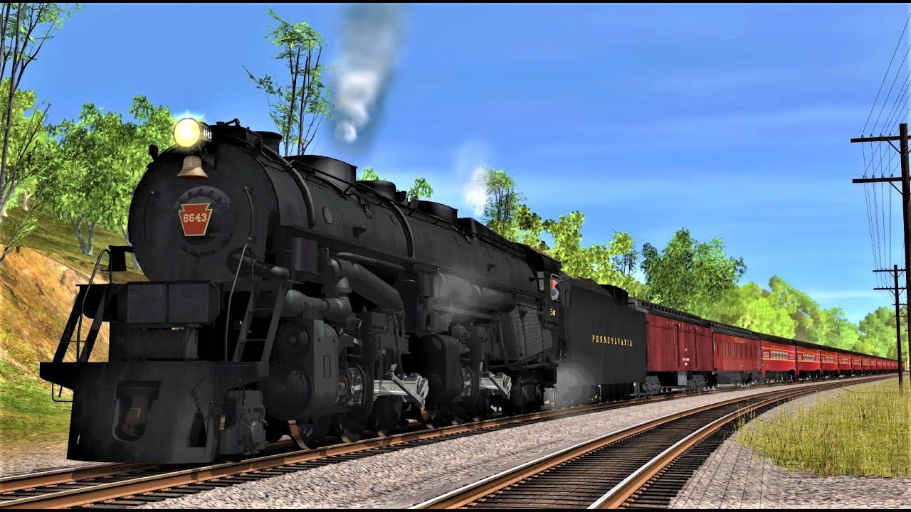 Solo PRR FG1--- A 5300 Tons Special Delivery - Trainz - YouTube