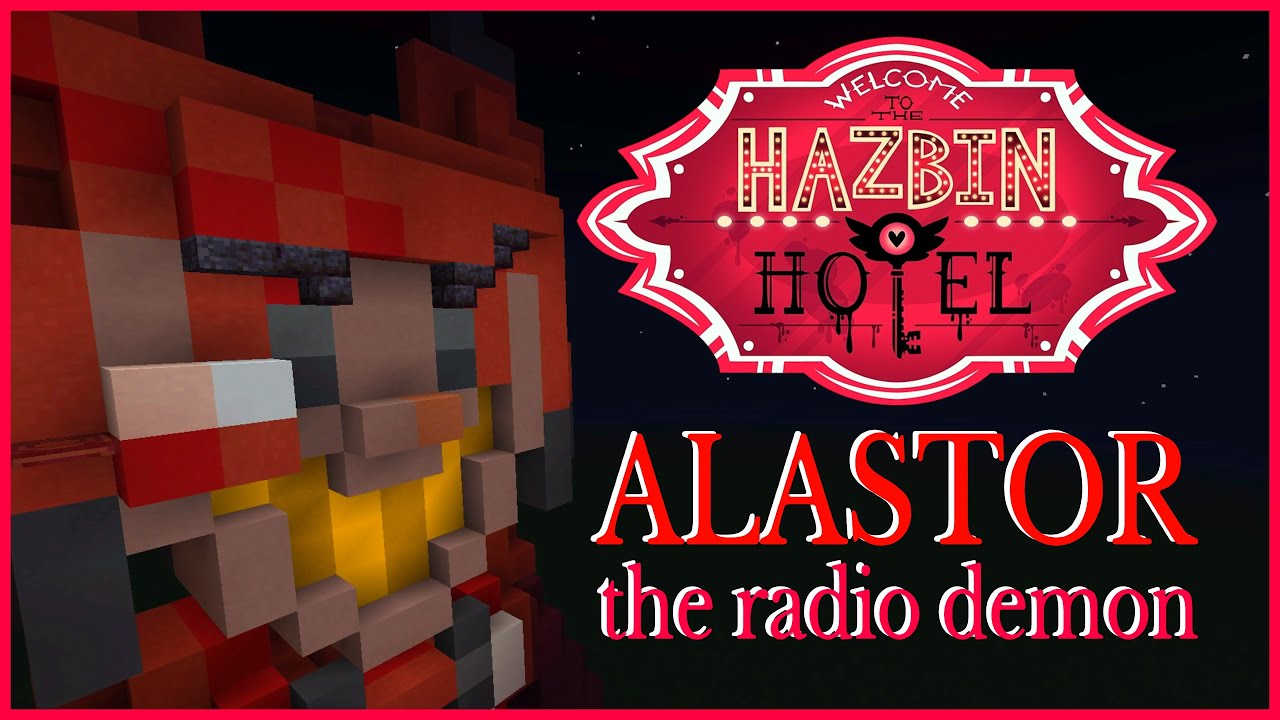 Hazbin Hotel | ALASTOR Minecraft Tutorial! - YouTube