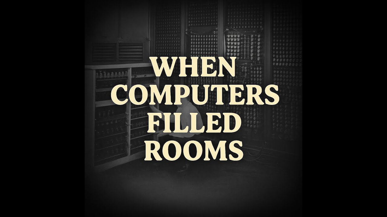 WHEN COMPUTERS FILLED ROOMS -- THE FIRST ELECTRONIC BRAINS - YouTube