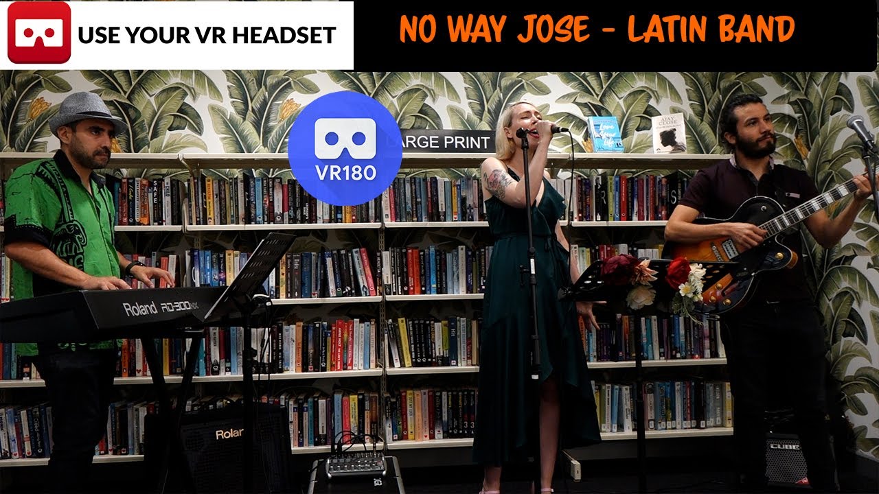 No Way Jose Latin Band at New Farm Library - BESAME MUCHO - YouTube