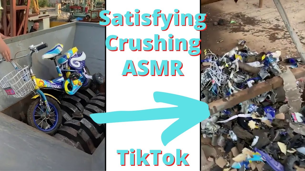 TikTok Satisfying ASMR Crushing Compilation from aCrushAndRelax - YouTube