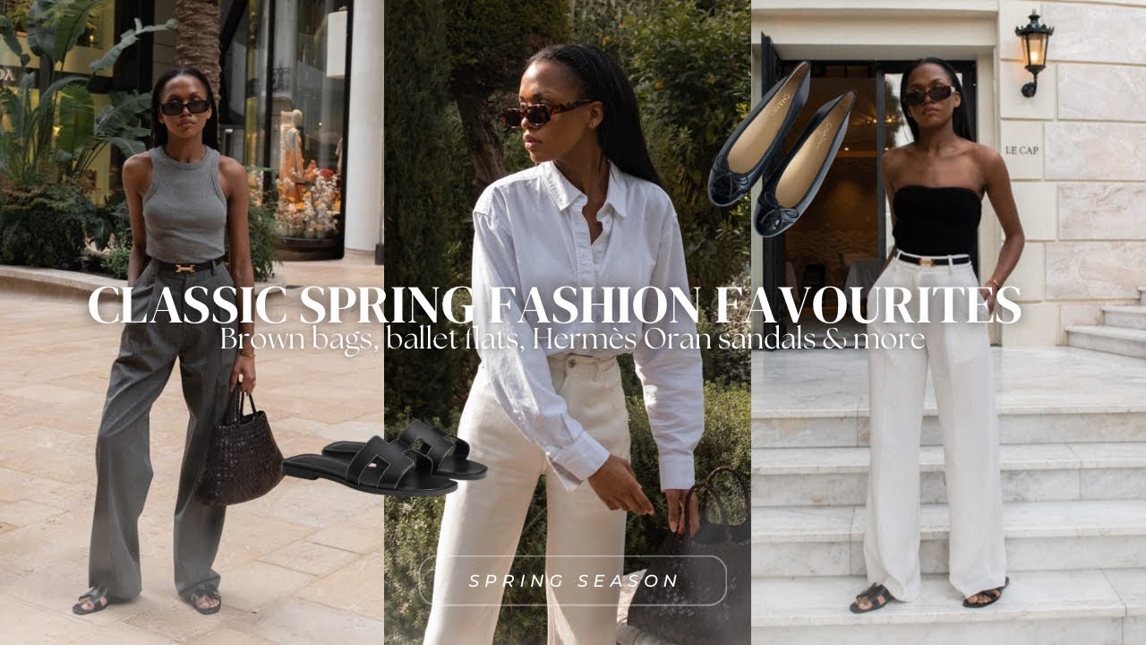 10 CLASSIC SPRING ESSENTIALS: Must-Have Items for the Season - YouTube