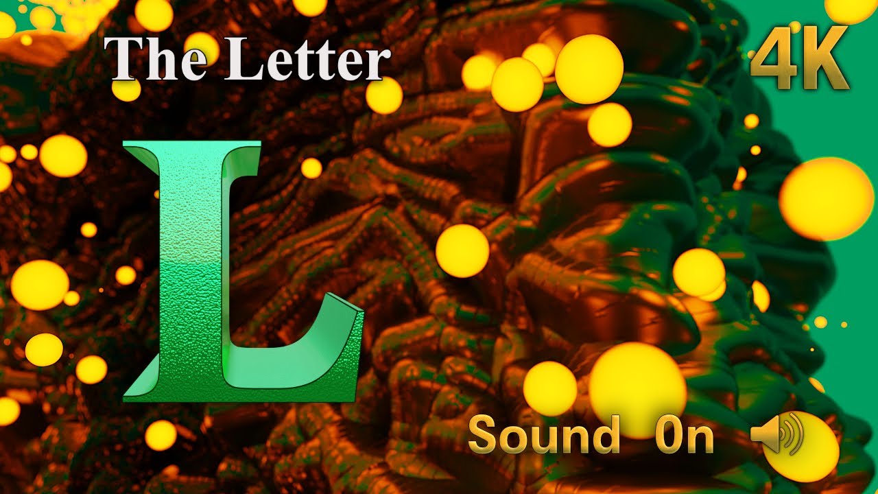 The letter L from 36 Days Of Type - YouTube