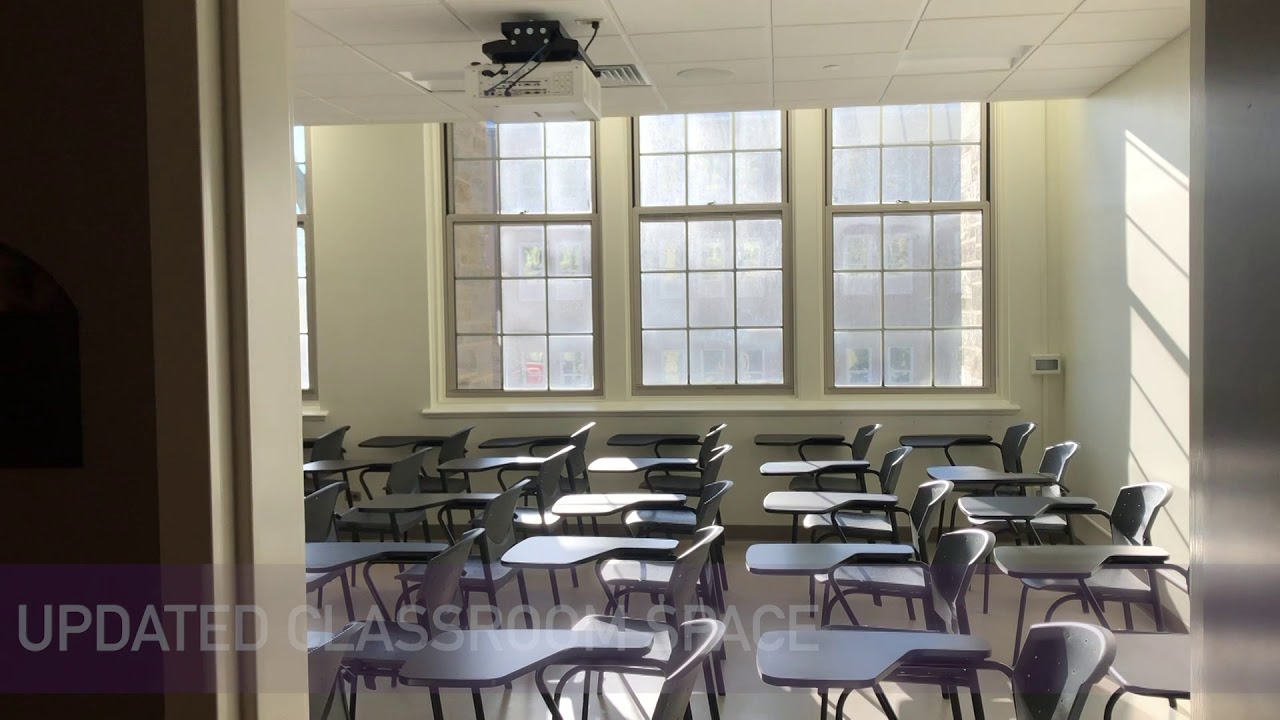 A look at updates to Anderson Hall - YouTube