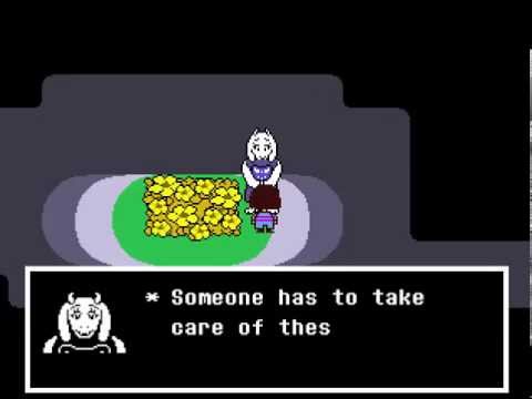 Undertale: Talking to Toriel After Sparing Her