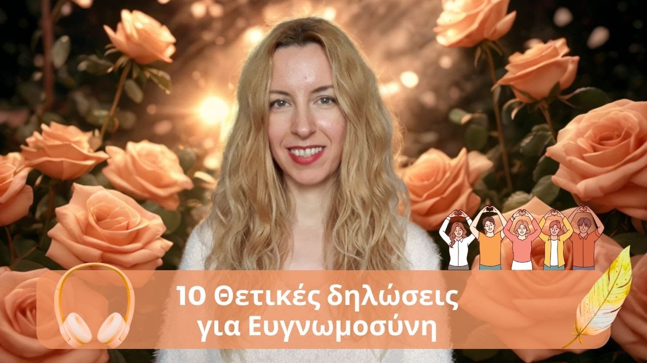 10 Θετικές δηλώσεις για ευγνωμοσύνη #θετικεςδηλωσεις #φωτεινηκεχαγια ...