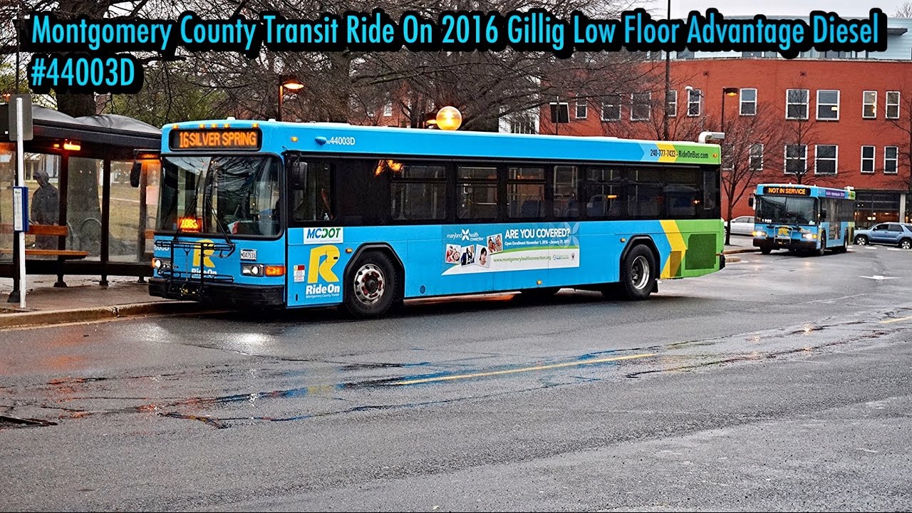 Montgomery County Transit Ride On 2016 Gillig Low Floor Advantage ...