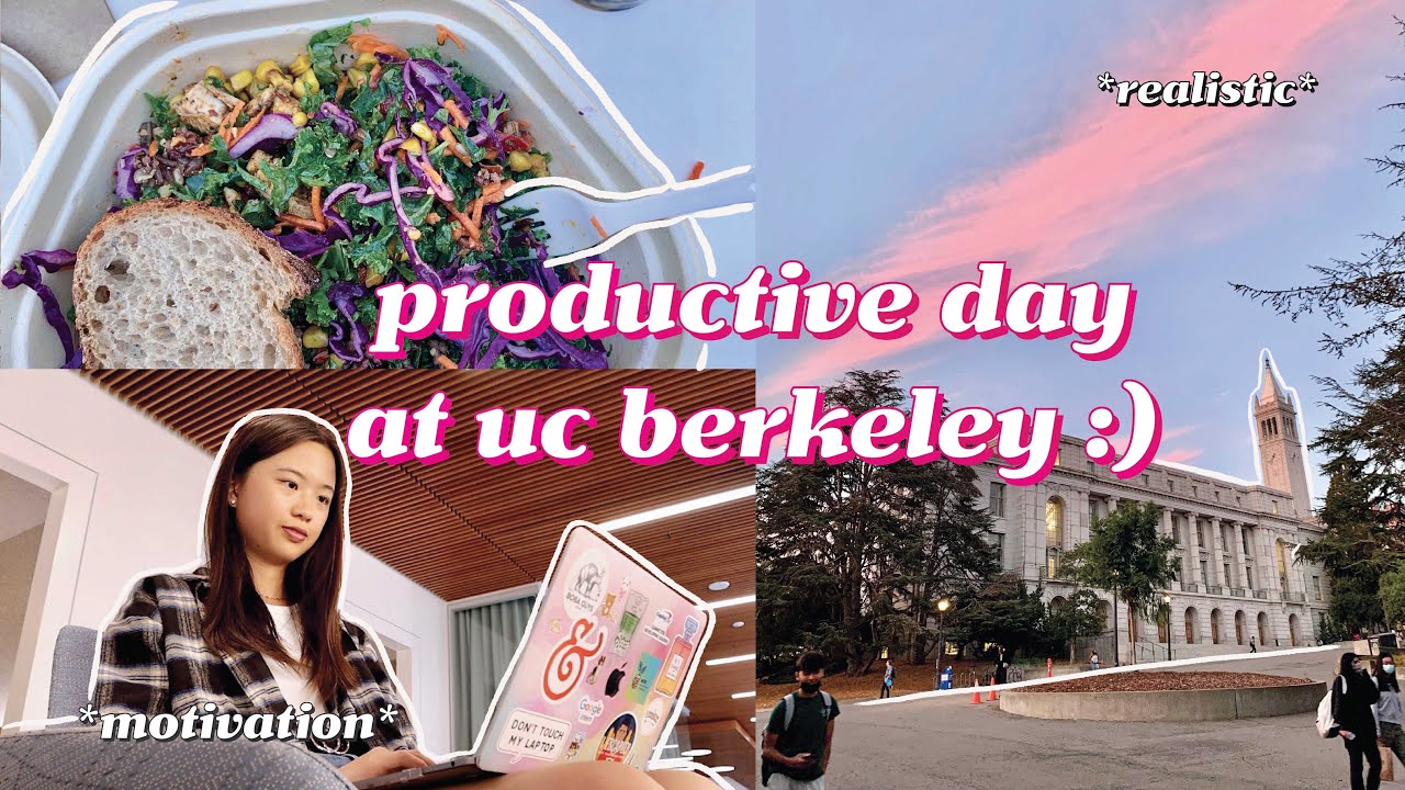 productive day at uc berkeley 🍃COLLEGE STUDY VLOG 📚 - YouTube