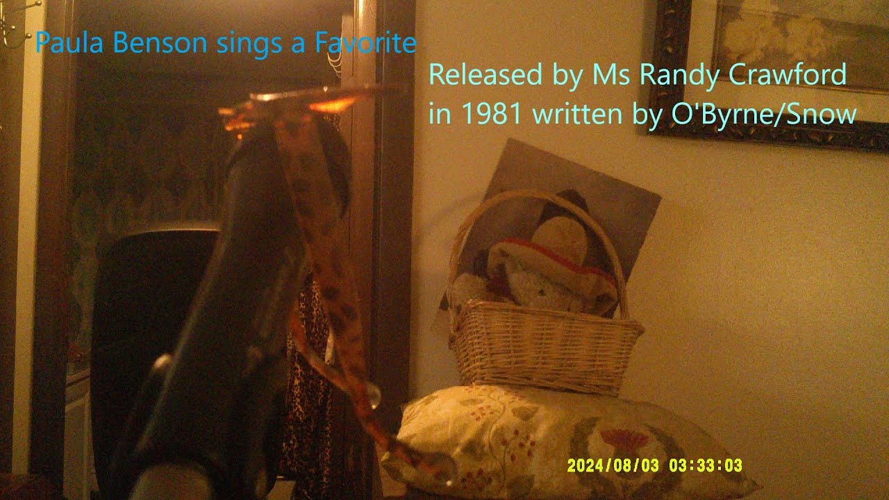 Paula Benson singing a Favorite A Randy Crawford song released in the ...