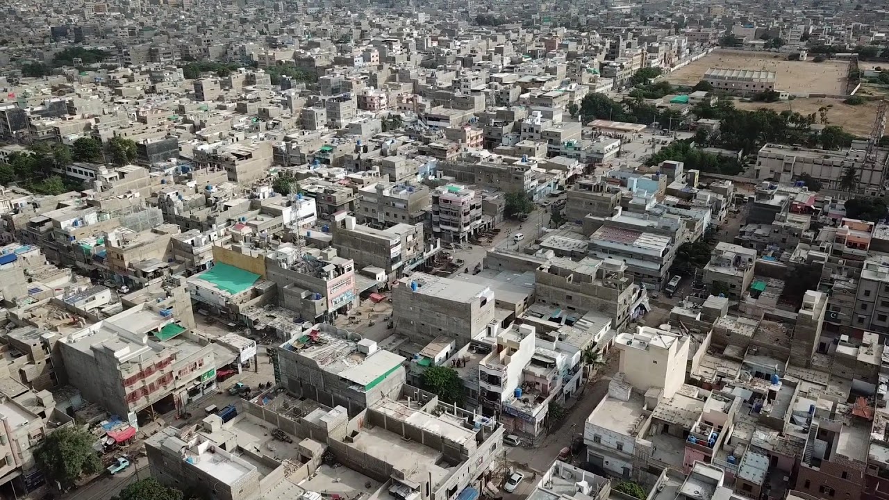 Orangi Town - Orange Line Metro #Drone - YouTube