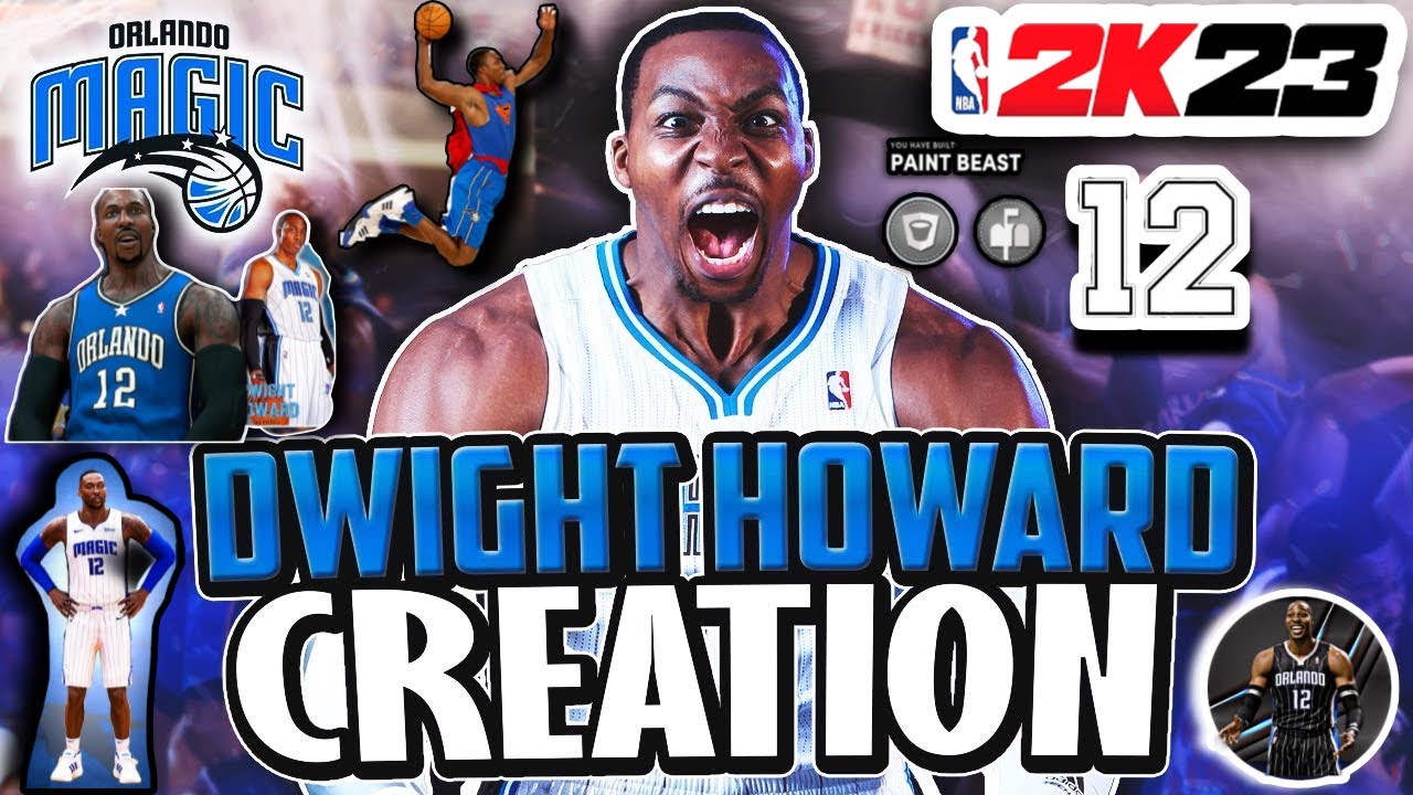 DWIGHT HOWARD FACE CREATION IN 2K23 🎯 40 PTS/9 REBS/ 4 STLS 🔥 *NEW ...