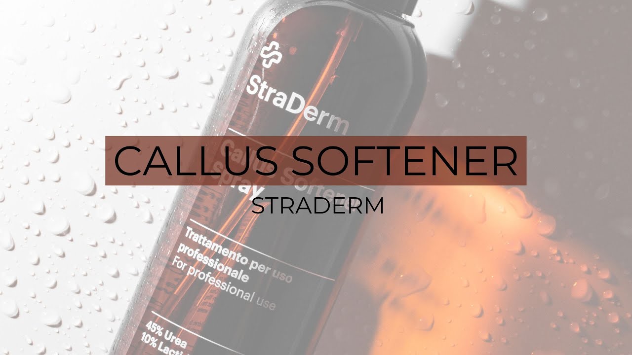 StraDerm - Callus Softener PRO ONLY - YouTube