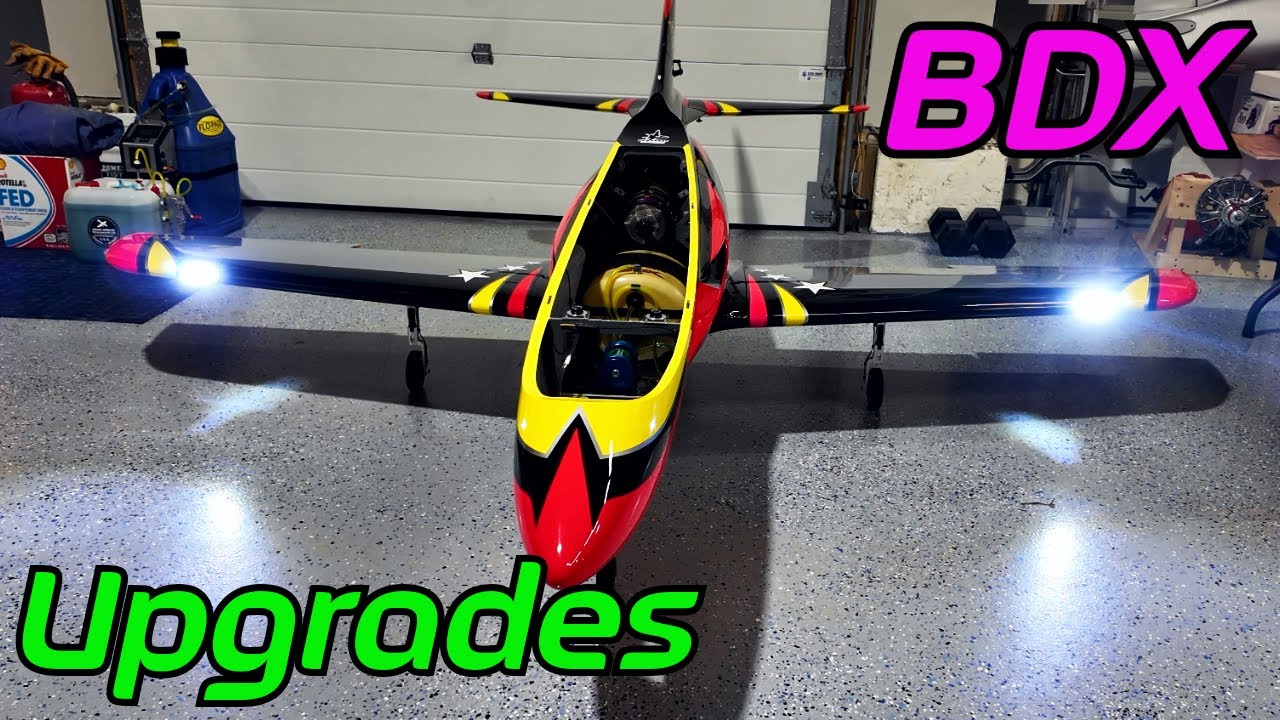 Elite Aerosports BDX JET Gets Upgrades! - Lights, Pitot Tube & Smoke ...