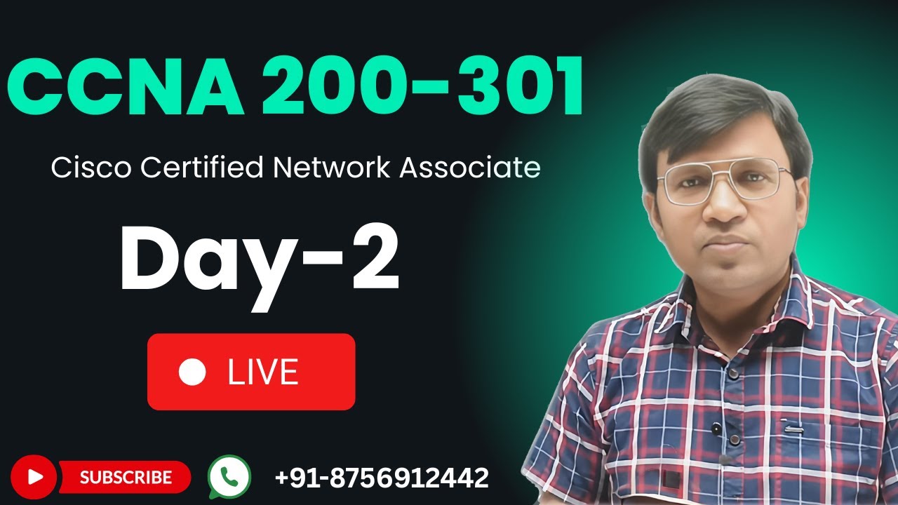 Network Engineer Master Program Class-2 How to Become a Network Engineer in 2025 Full ...