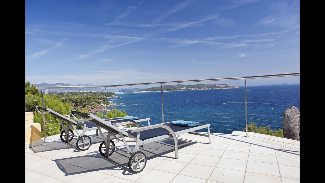 SeaFront Villa Fabregas - French Riviera - YouTube