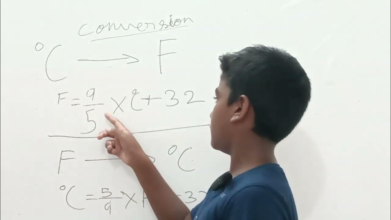 tricks to convert celcius into Fahrenheit and vice versa in Tamil - YouTube