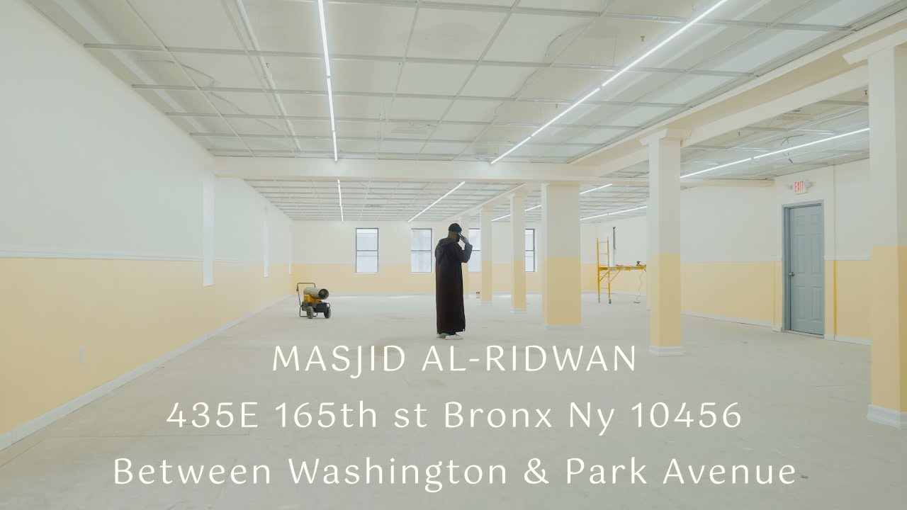 MASJID Al-RIDWAN ISLAMIC CENTER RENOVATION - YouTube