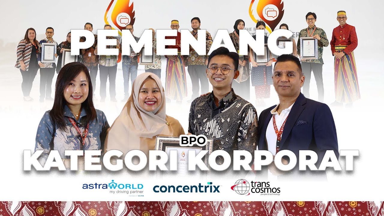 PEMENANG KATEGORI KORPORAT PROGRAM ( BPO) - AWARDS CEREMONY TBCCI 2024 ...