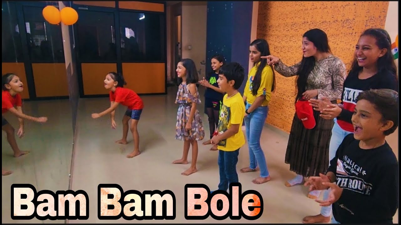 Bum Bum Bole Cover Song Acting Classes || Grace Mount Studio || Indian ...