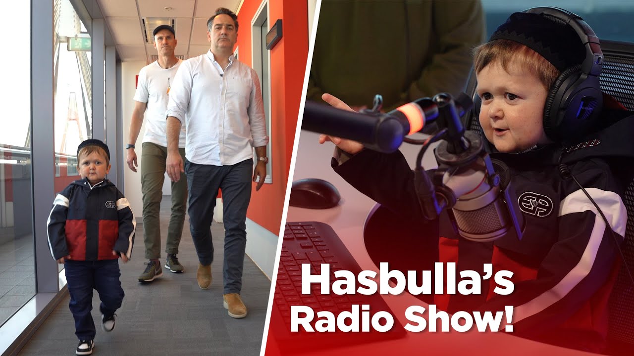Hasbulla takes over our radio show! | Fitzy and Wippa - YouTube
