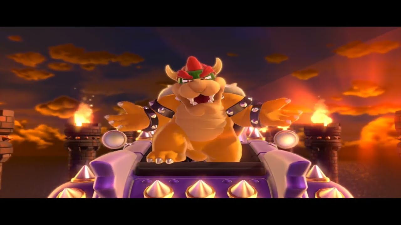 Super mario 3D| Bowser's Highway Showdown #supermarioworld - YouTube