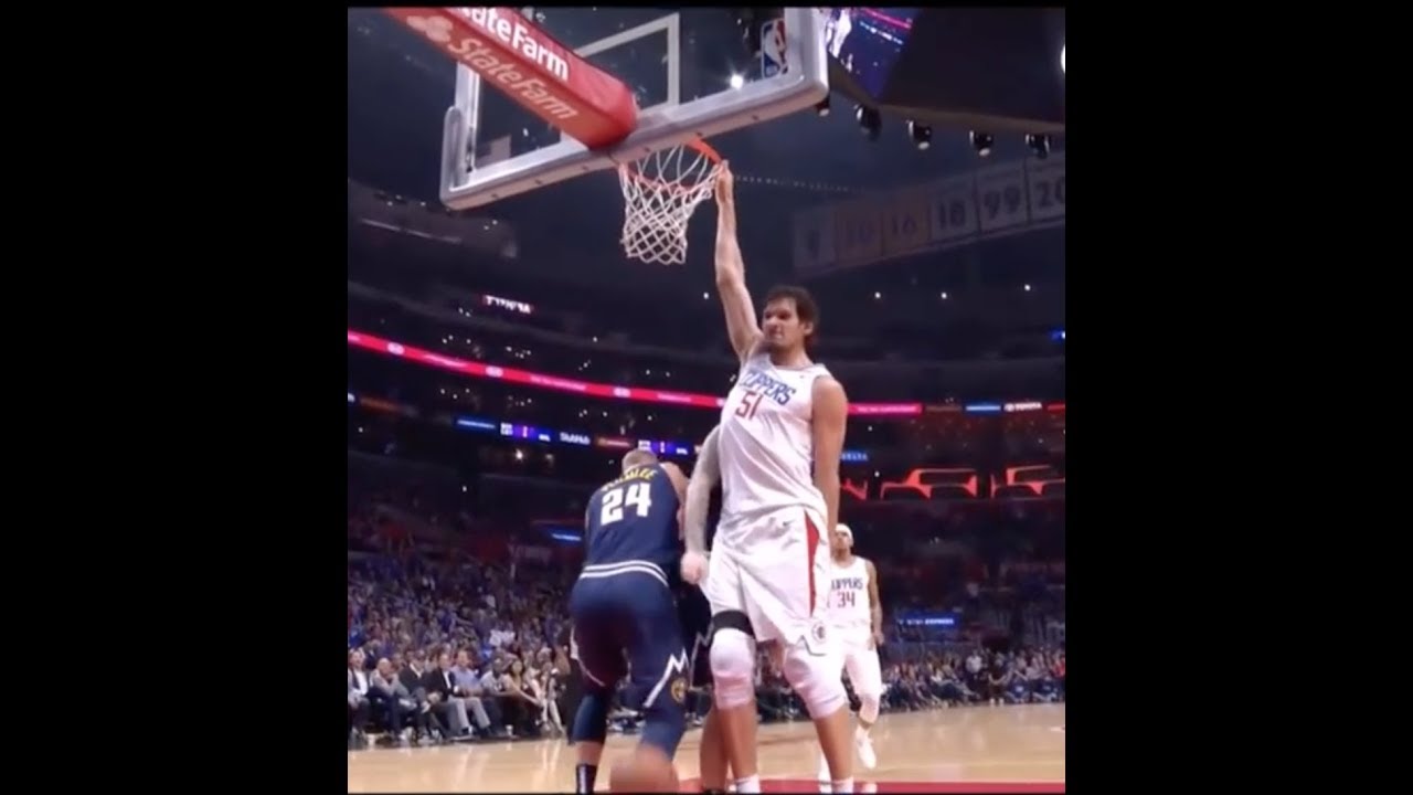 Boban Marjanovic Breaks The Rim! - YouTube