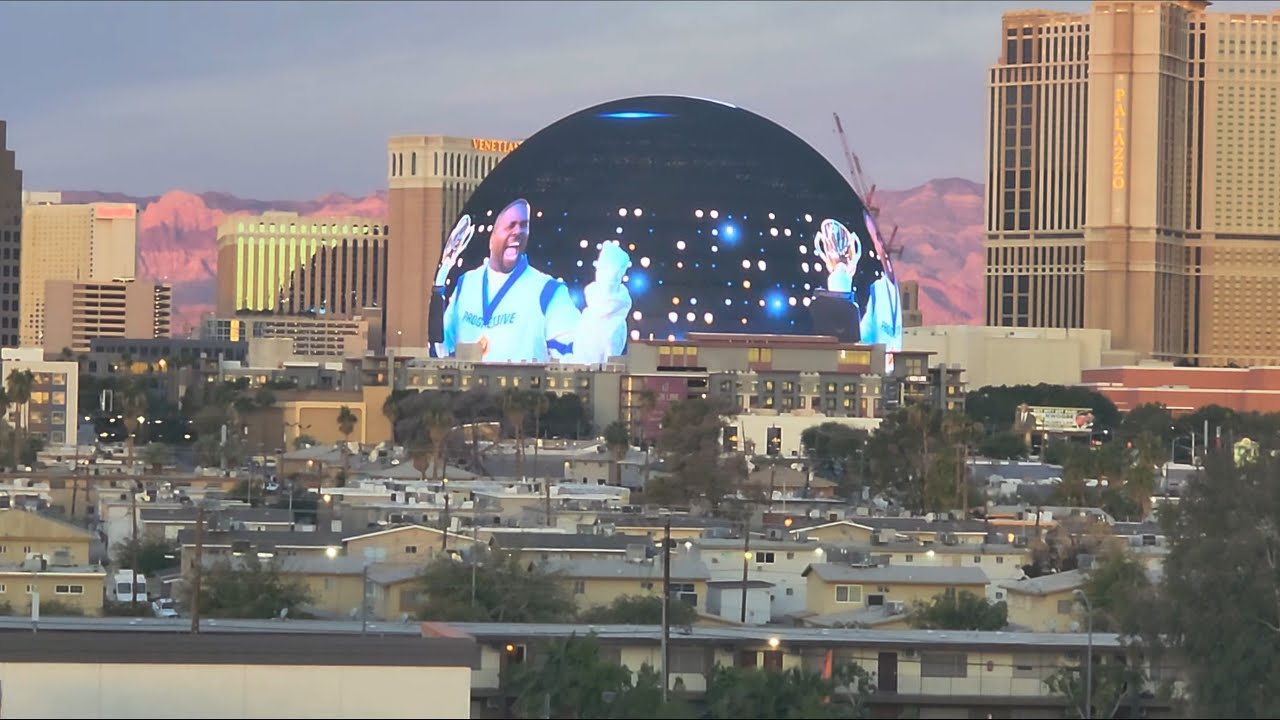 Donald TRUMP DANCE on the Fabulous Las Vegas Strip SPHERE 2024 #TKOB # ...