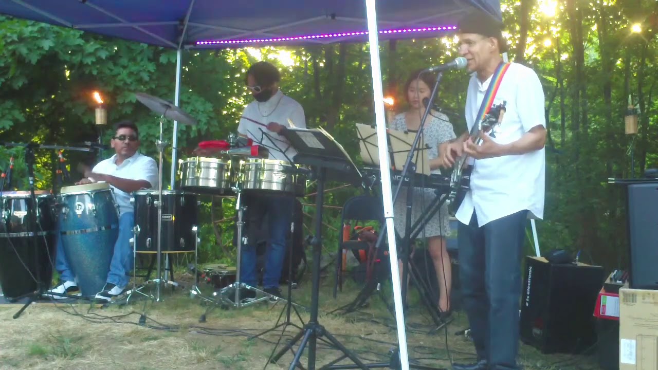 CUARTETO bailable/ dance QUARTET, Oye Como Va, cha-cha, 8-1-2020. - YouTube