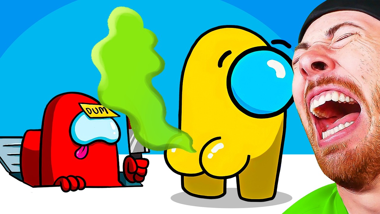 FUNNY ANIMATIONS That will Make you LAUGH (Among Us Animations ...