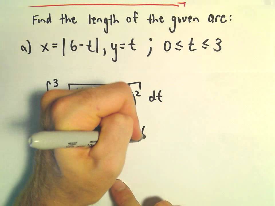 Arc Length Of A Parametric Curve Another Example 1 YouTube arc-length-of-a-parametric-curve-another-example-1-youtube