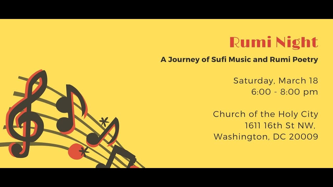 Rumi Night: A Journey of Sufi Music and Rumi Poetry | Rumi Forum - YouTube