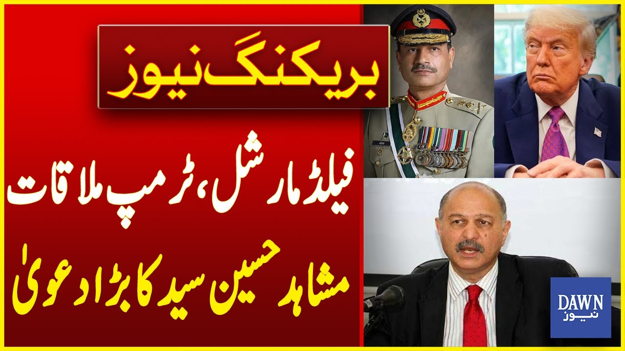 Mushahid Hussain Syed Makes Major Claim Over Field Marshal Asim Munir ...