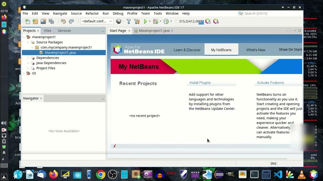 Instalando Apache NetBeans No linux Baseado debian (ubuntu, Mint, MX) - YouTube