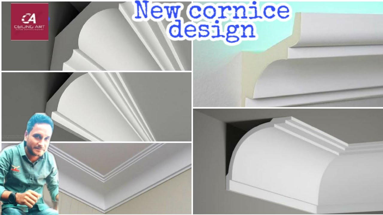 New pop cornice design idea #50#ceiling art - YouTube