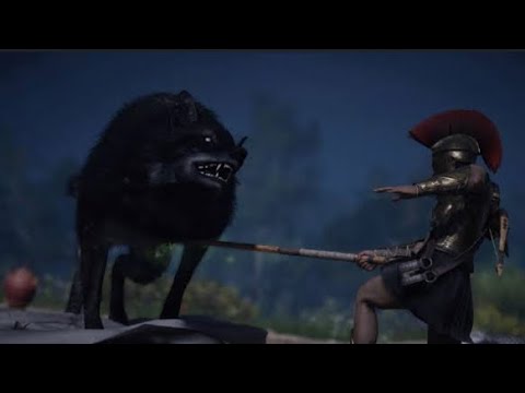 Collecting the pelt of the massive wolf in assassin’s creed odyssey ...