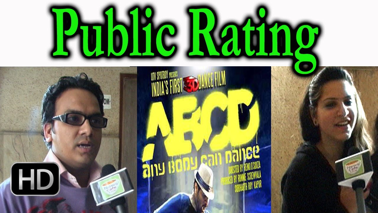 ABCD Public Rating - Remo, Salman, Prabhu Deva & Dharmesh Sir - YouTube
