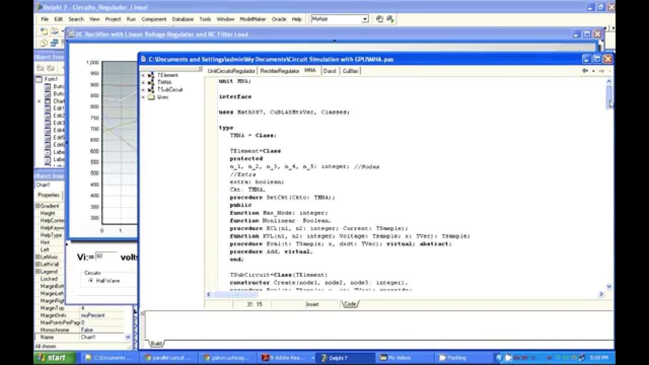 Object Oriented GPU NonLinear Circuit Simulator using CuBLAS 4.0 and ...