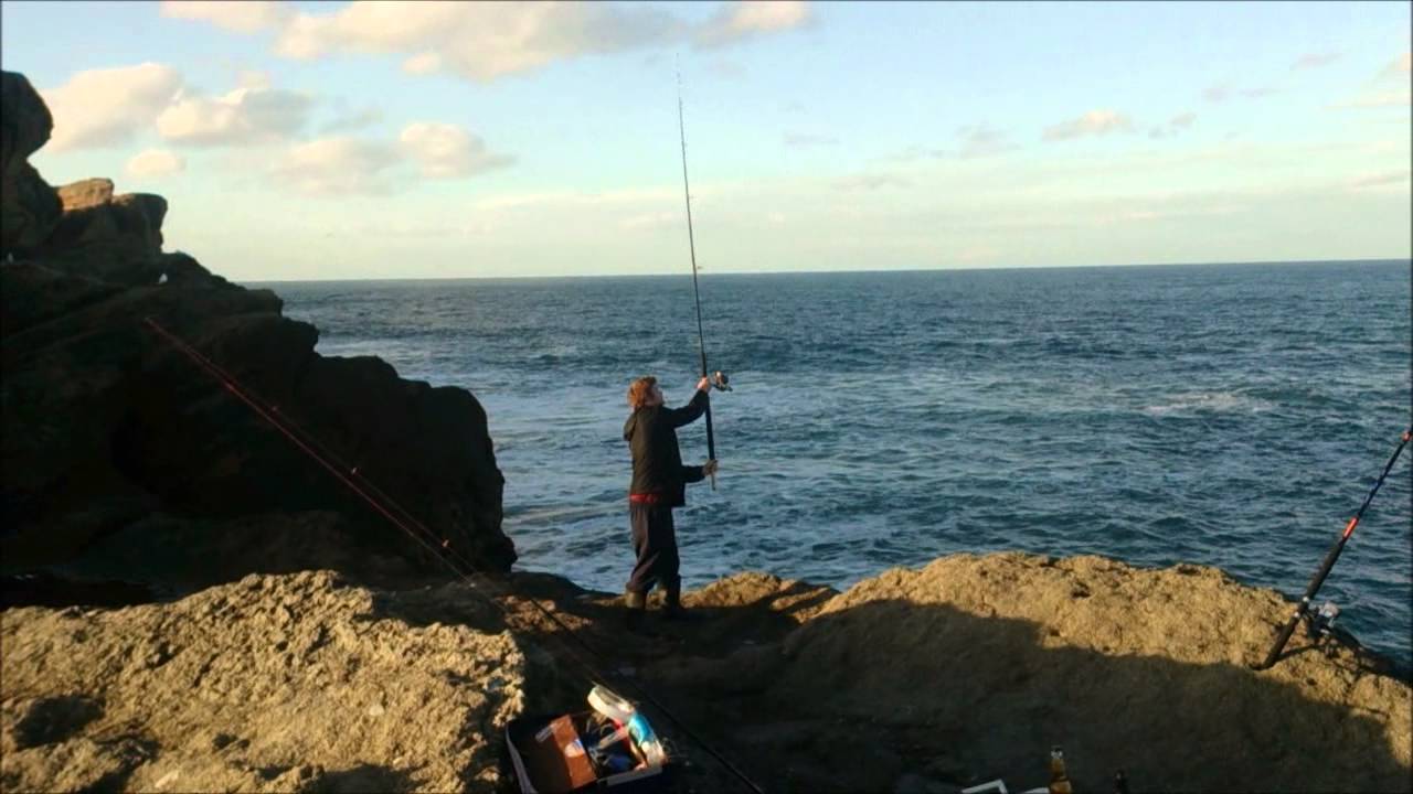 Castlepoint fishing - YouTube