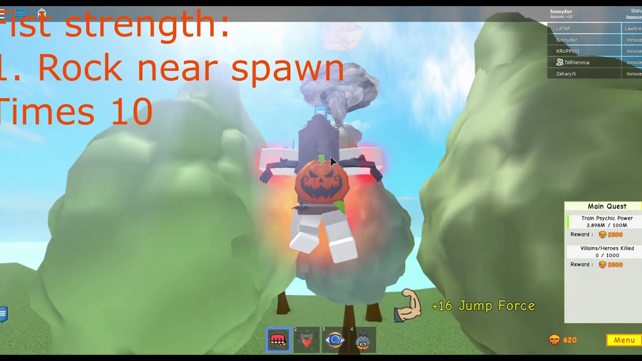 BEST WAYS to gain power in SPTS! | Super Power Training Simulator ...