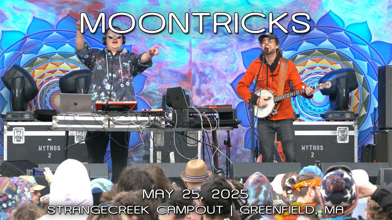 Moontricks: 2025-05-25 - StrangeCreek Campout; Greenfield, MA (Complete Show) [4K] - YouTube
