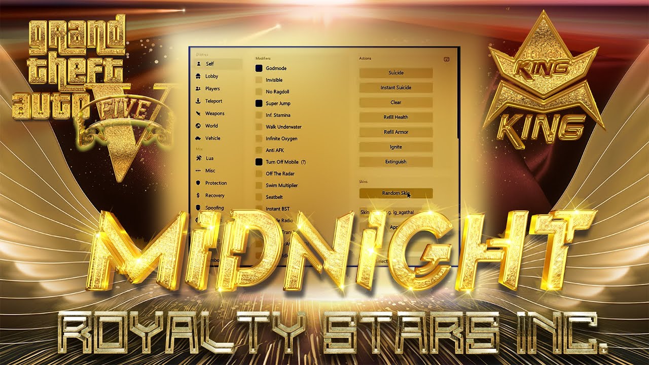 𝔾𝕋𝔸 *2022* (MIDNIGHT MOD MENU) 𝐑𝐄𝐂𝐎𝐕𝐄𝐑𝐘 + 𝐋𝐔𝐀 + 𝐔𝐍𝐃𝐄𝐓𝐄𝐂𝐓𝐄𝐃 ℙ𝕦𝕣𝕔𝕙𝕒𝕤𝕖 𝕒𝕟𝕕 ...