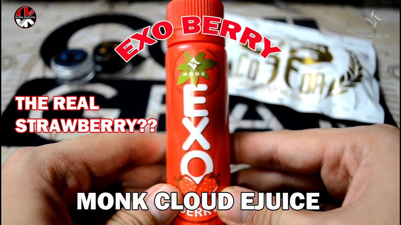 #REVIEW EXO BERRY BY MONKCLOUD EJUICE - YouTube
