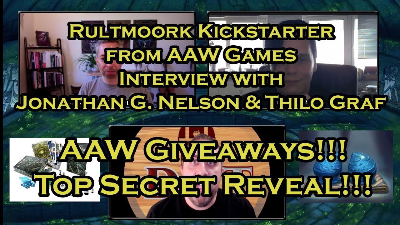 Rultmoork! Interview with AAW Publisher and writers Jonathan G. Nelson and Thilo Graf - YouTube
