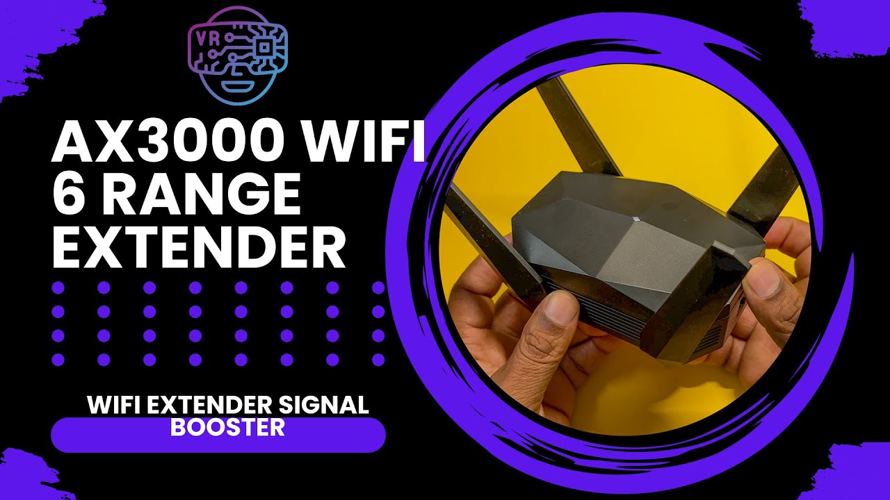 AX3000 WiFi 6 Range Extender, - YouTube
