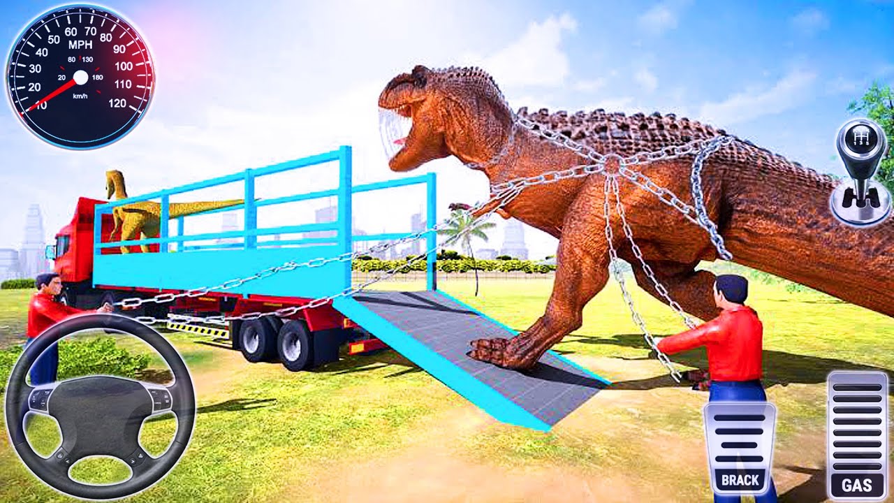 Angry Farm Animals Transporter Truck - Wild Animals Transport Truck ...