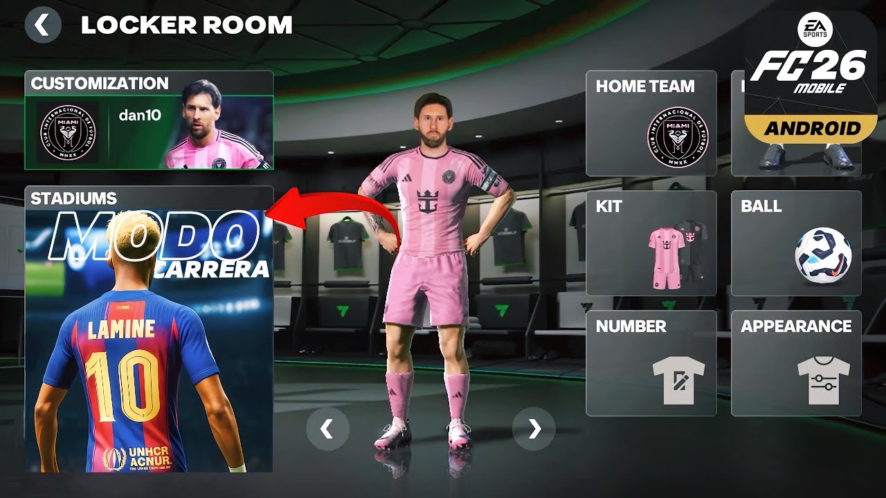 Nunca Imaginé Tener el Mod Mas Realista del FC26!😲📲[Android]🔥KITS Y ...