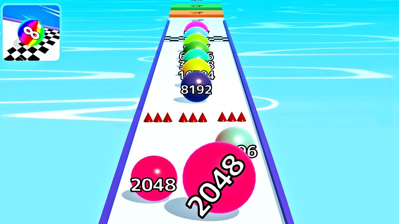 Ball Run Infinity Number ! All Levels Gameplay (1855-1865) android, ios ...