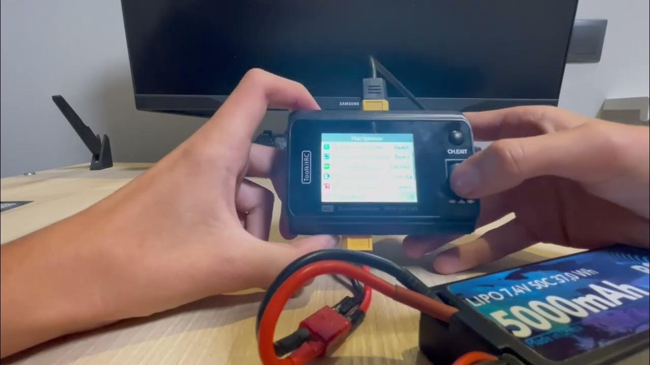 Обзор на з/у ToolkitRC M6D - YouTube