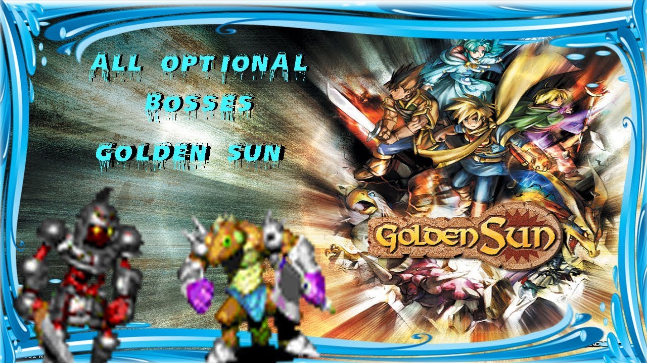 Golden Sun All Optional Bosses - YouTube