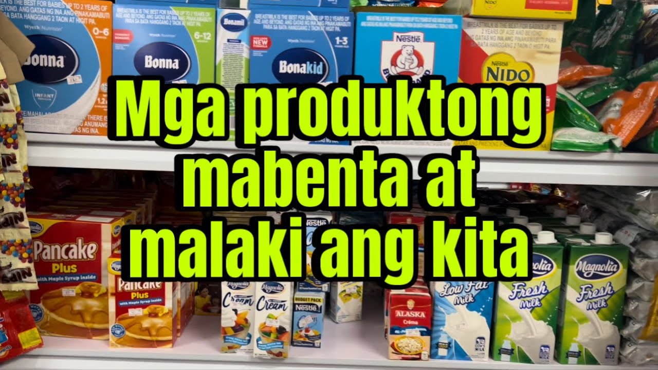 Mga mabentang produkto at malaki ang kita - YouTube
